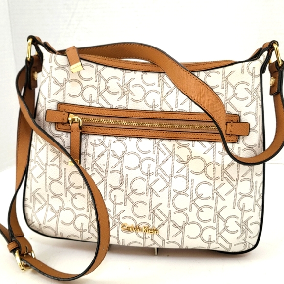 Calvin Klein | Bags | Calvin Klein Womens Logo Mono Gram Signature ...